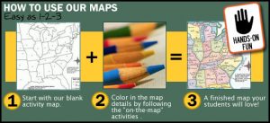 Large Activity Maps that Students and Teachers Love! - Maps for the ...
