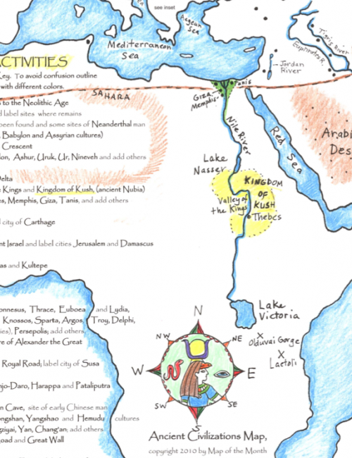 Our favorite Ancient Civilizations Atlas - Maps for the Classroom