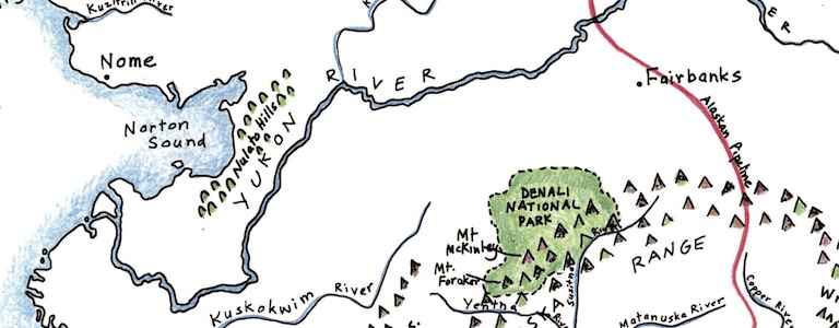 Alaska's Yukon River - Maps for the Classroom
