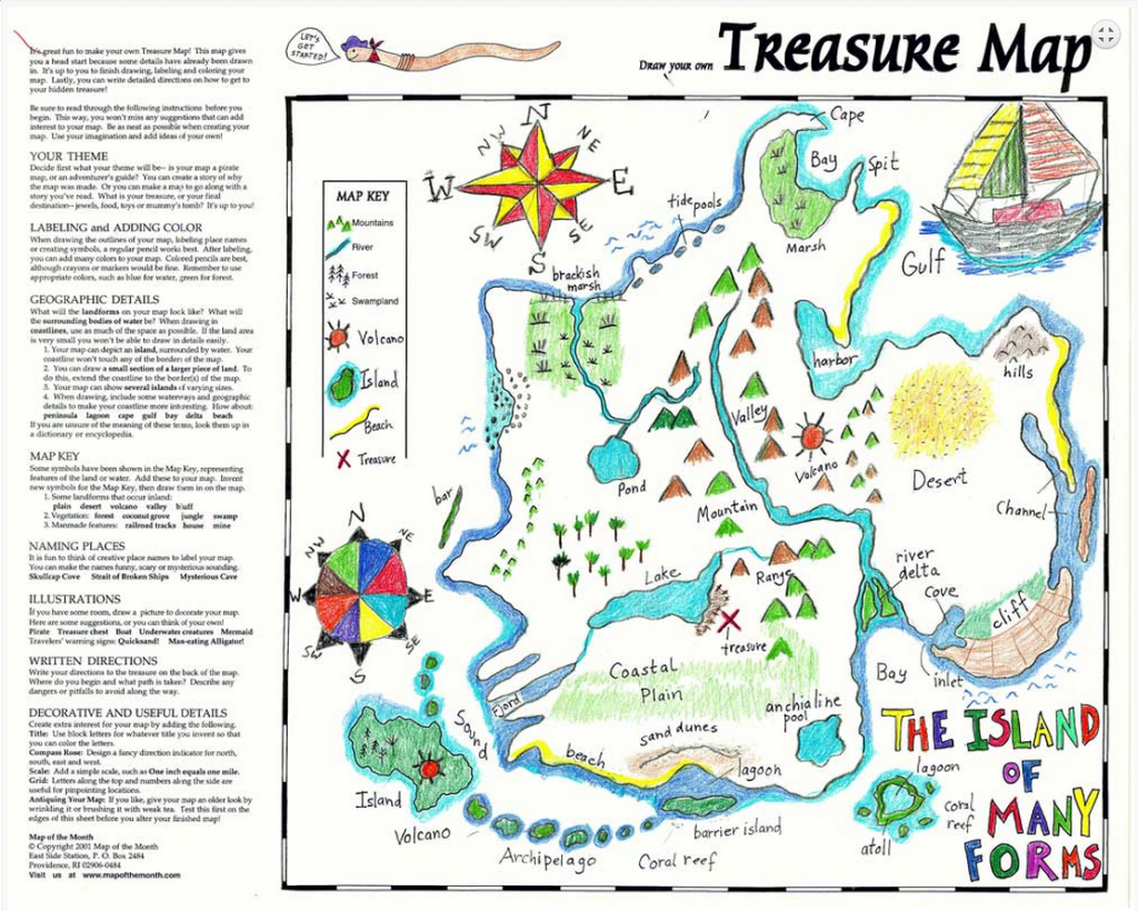Treasure Map in your Classroom - Maps for the Classroom
