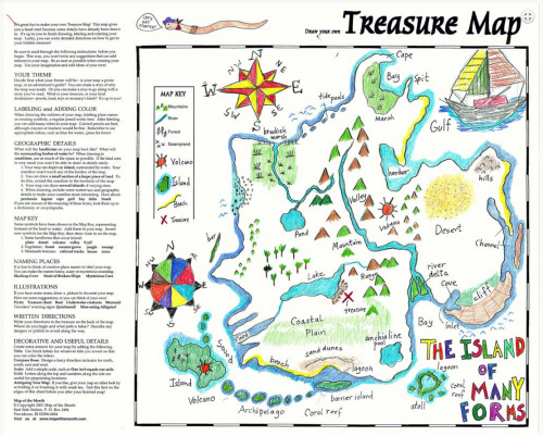 Treasure Map in your Classroom - Maps for the Classroom