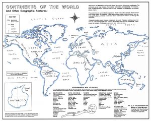 Learning Continent Basics - Maps for the Classroom
