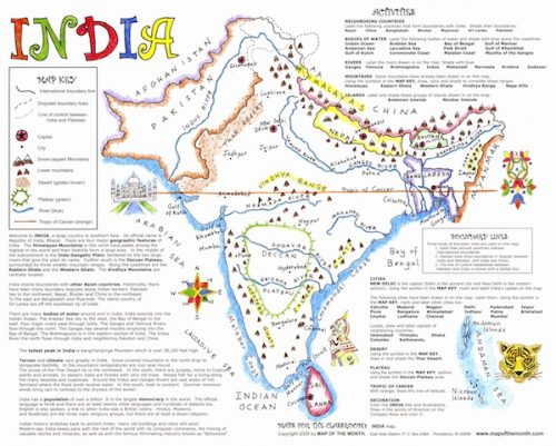 Himalayas and Mt. Everest: Greatest Peaks - Maps for the Classroom