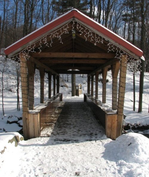 A Covered Bridge, Around the World - Maps for the Classroom