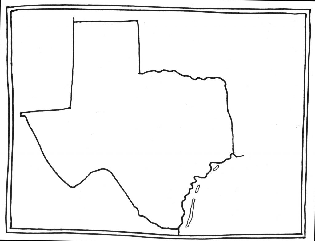 More fun with a SKETCH MAP of TEXAS - Maps for the Classroom