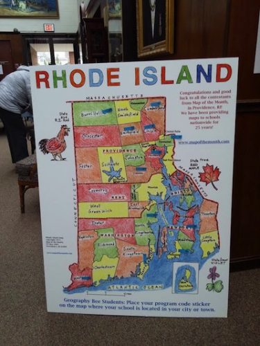 2018 Rhode Island Geography Bee - Maps for the Classroom